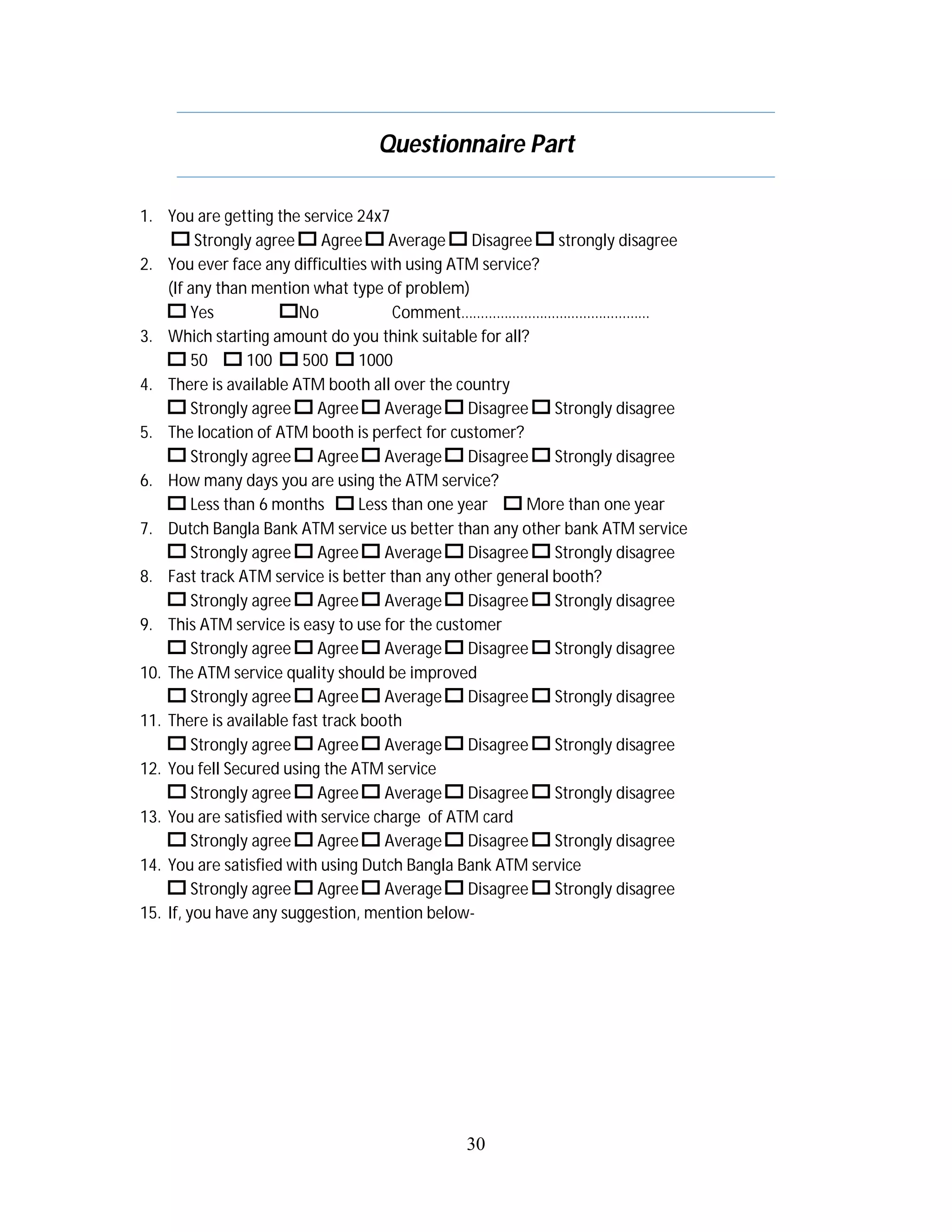 Research methodology final paper | PDF | Business Banking & Finance ...