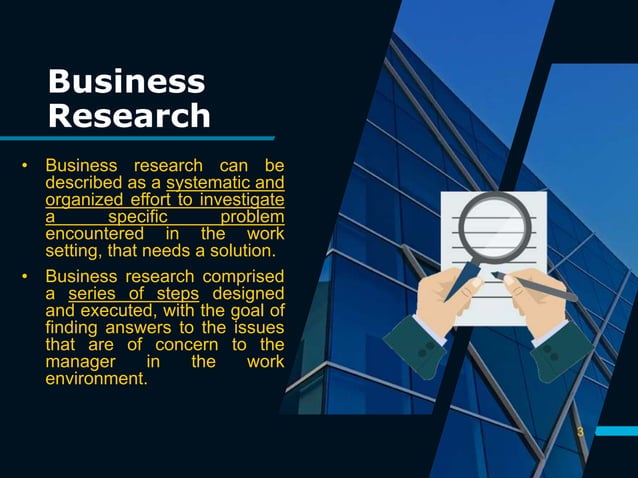 Introduction to Business Research | PPTX | Undergraduate Education ...