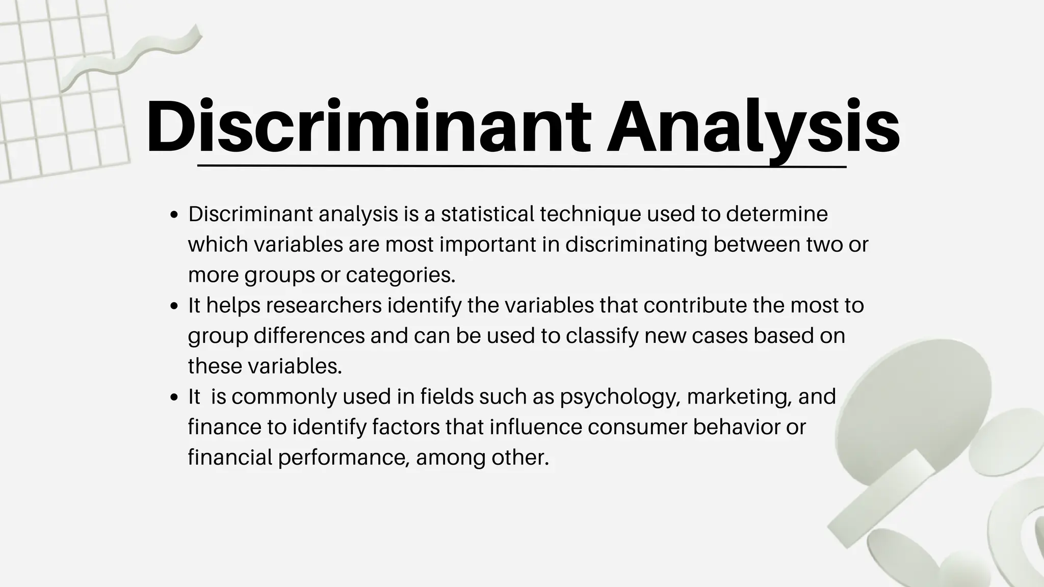 Research and Steps of Research Process and Discriminant Analysis | PDF