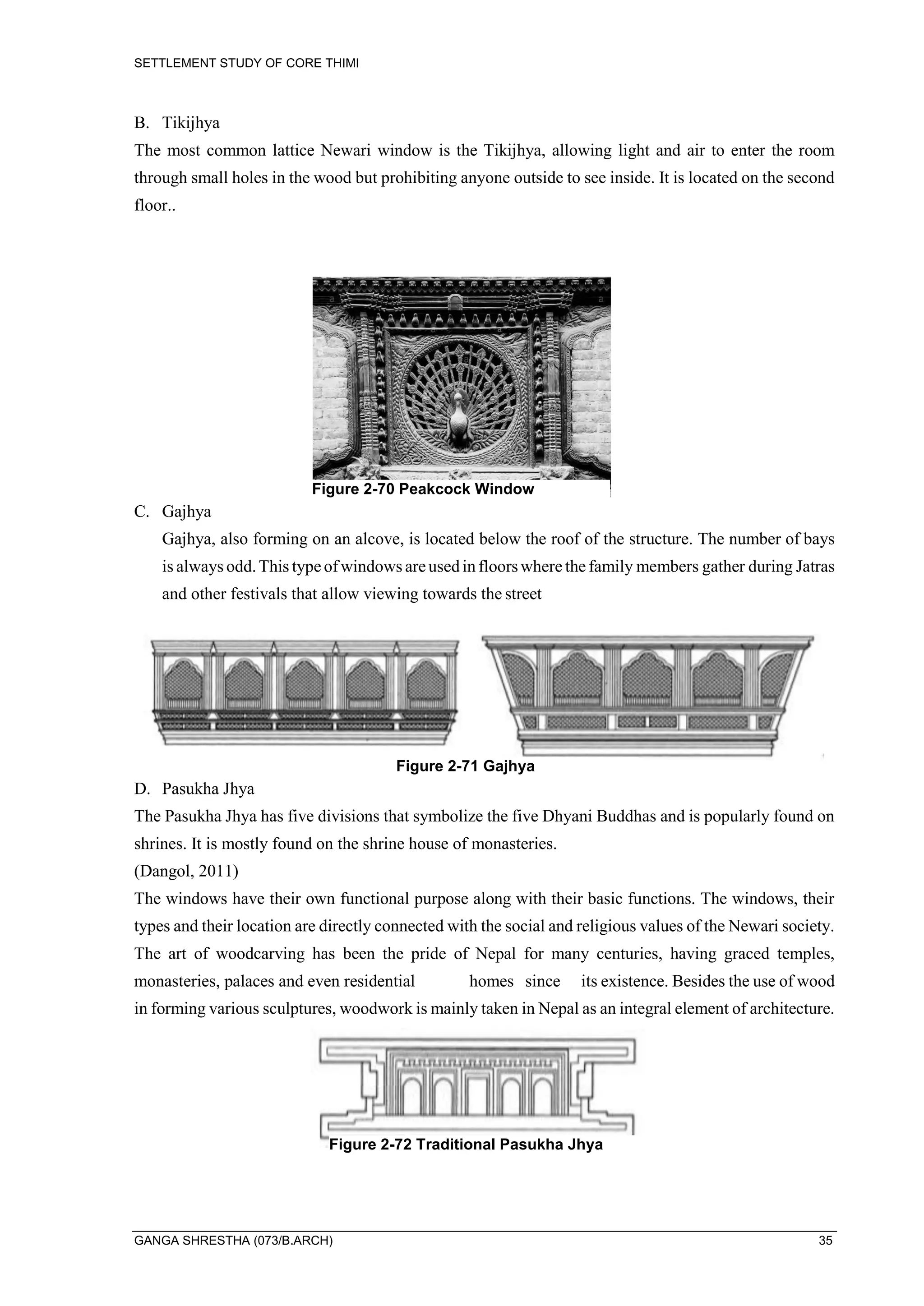 Settelment Study of Core Thimi Area, Newari Architecture | PDF