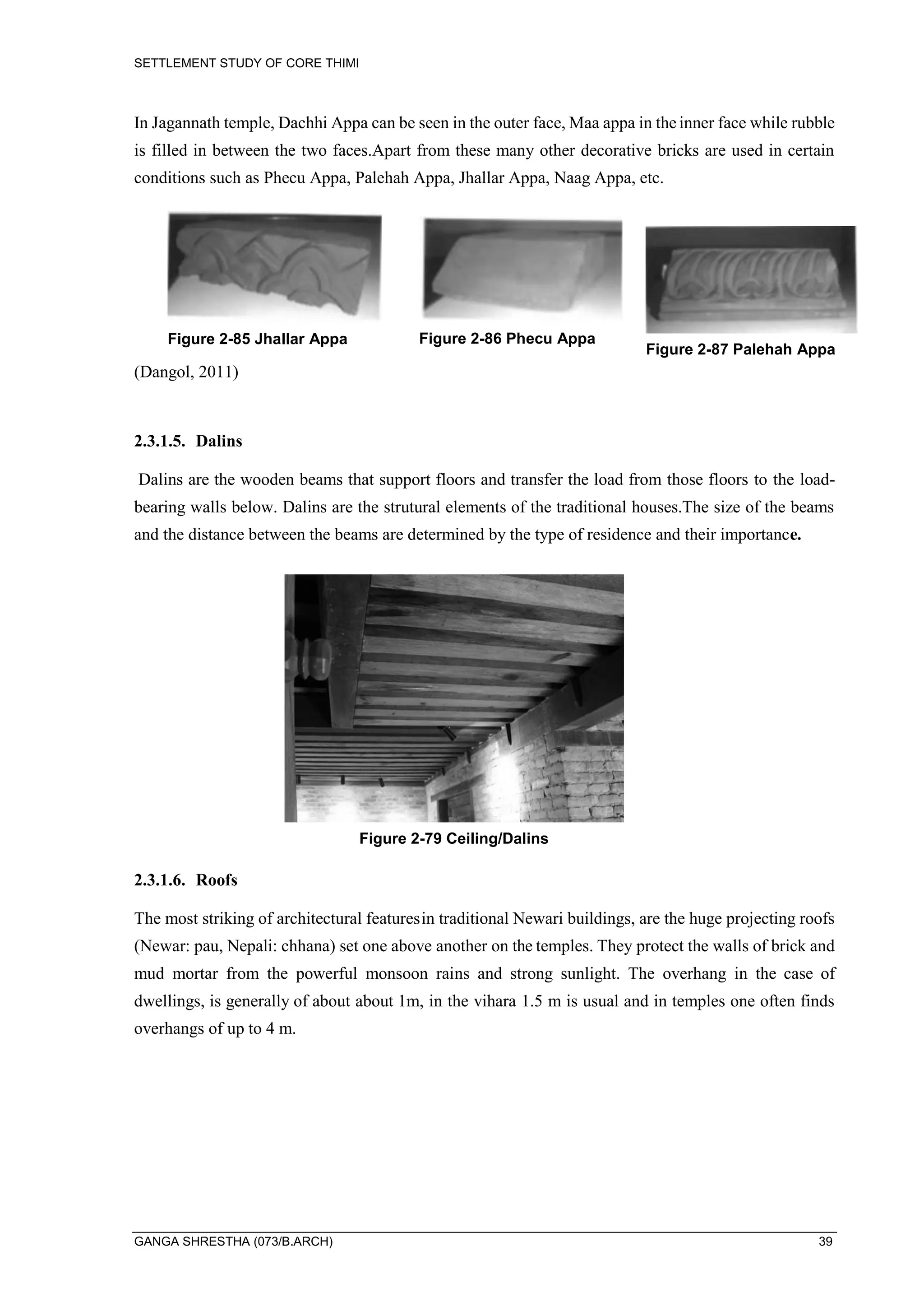Settelment Study of Core Thimi Area, Newari Architecture | PDF