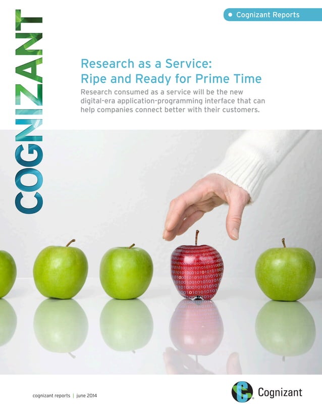 Research as a Service: Ripe and Ready for Prime Time | PDF