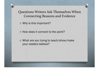 Research-Based Argument Essay | PPT