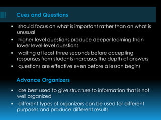 Research-Based Teaching Strategies | PPTX