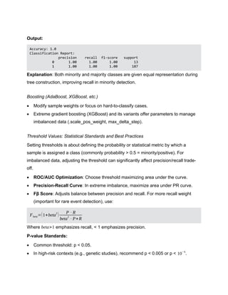 Comprehensive Guide to Handling Imbalanced Datasets in Data Science | PDF