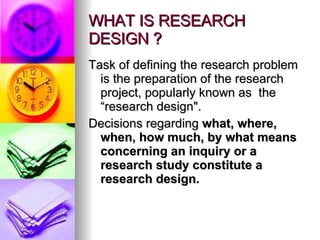 Research Design | PPT