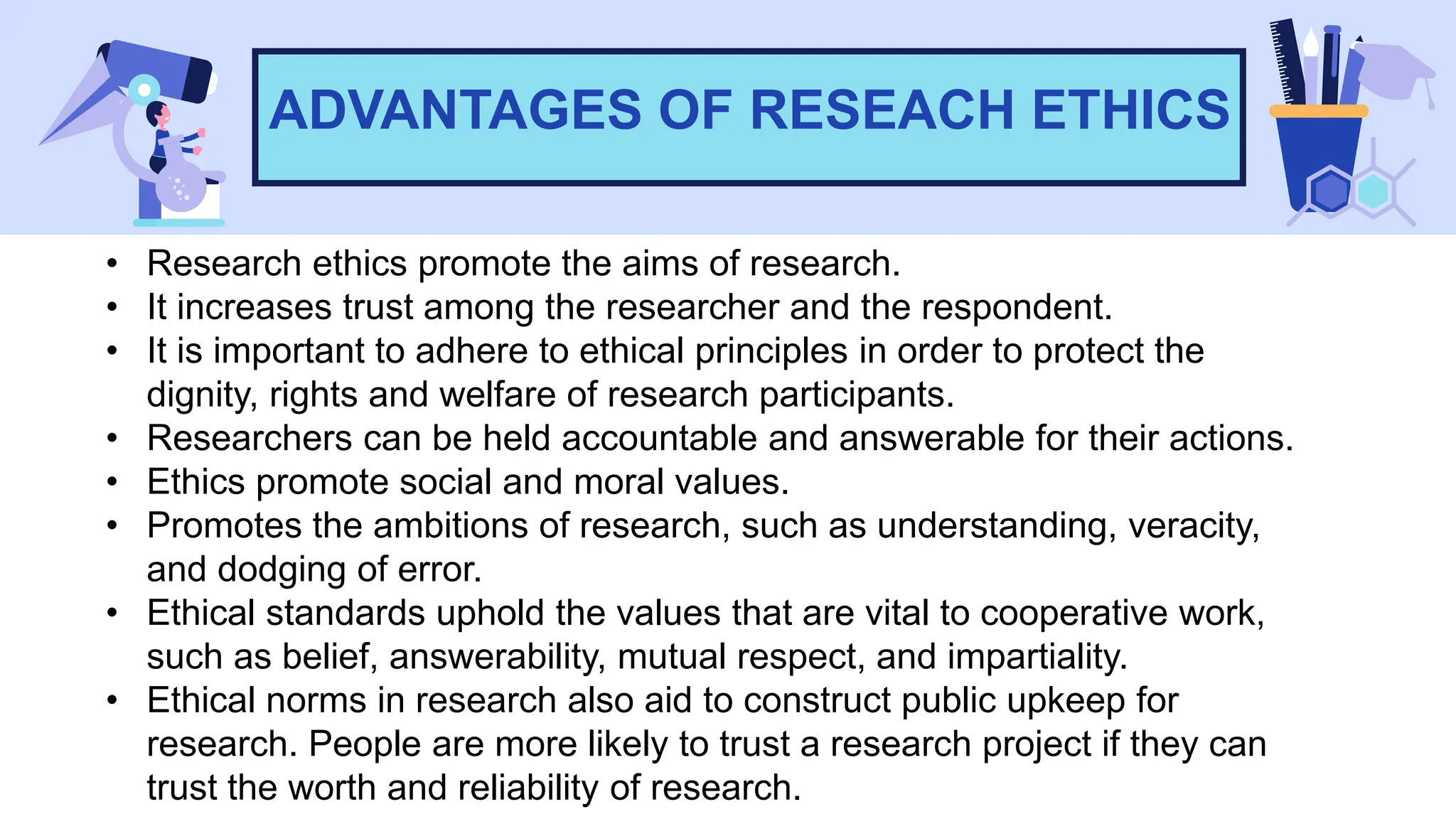Presentation about research and research ethics | PPTX