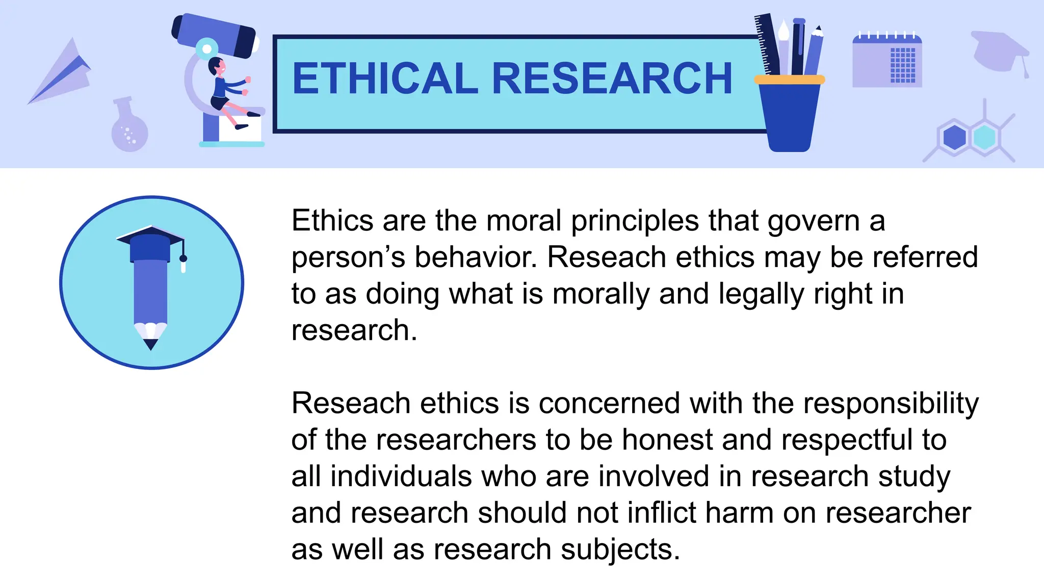 Presentation about research and research ethics | PPTX