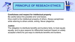Presentation about research and research ethics | PPTX