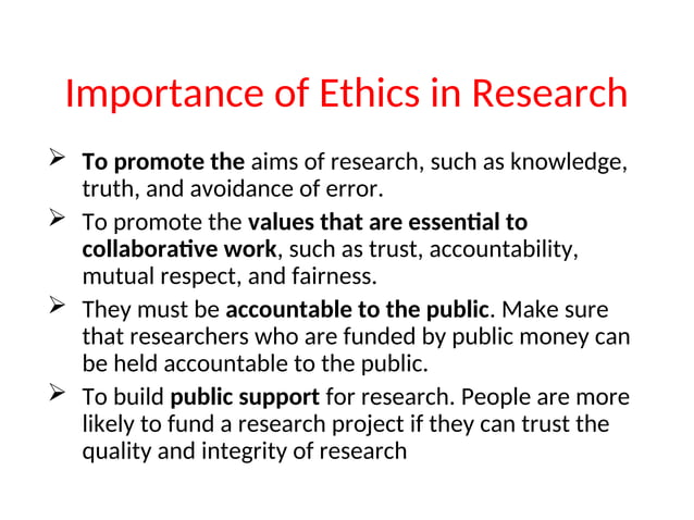 Research-Ethics in education ........ppt