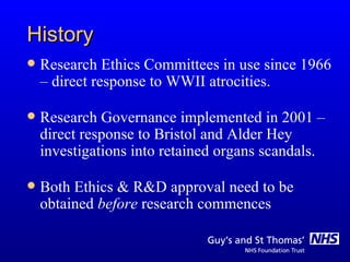 Research Governance Lecture | PPT