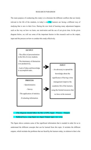 Time Management Among Adolescents in JHS | DOCX