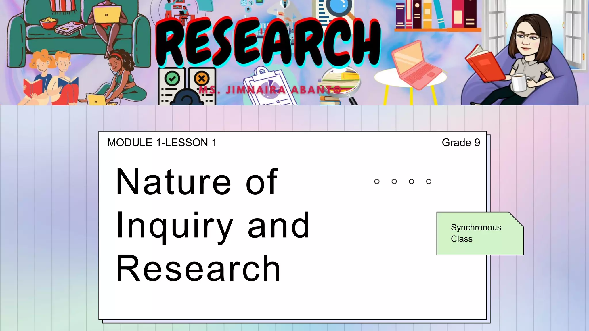 NATURE OF RESEARCH AND INQUIRY | PDF