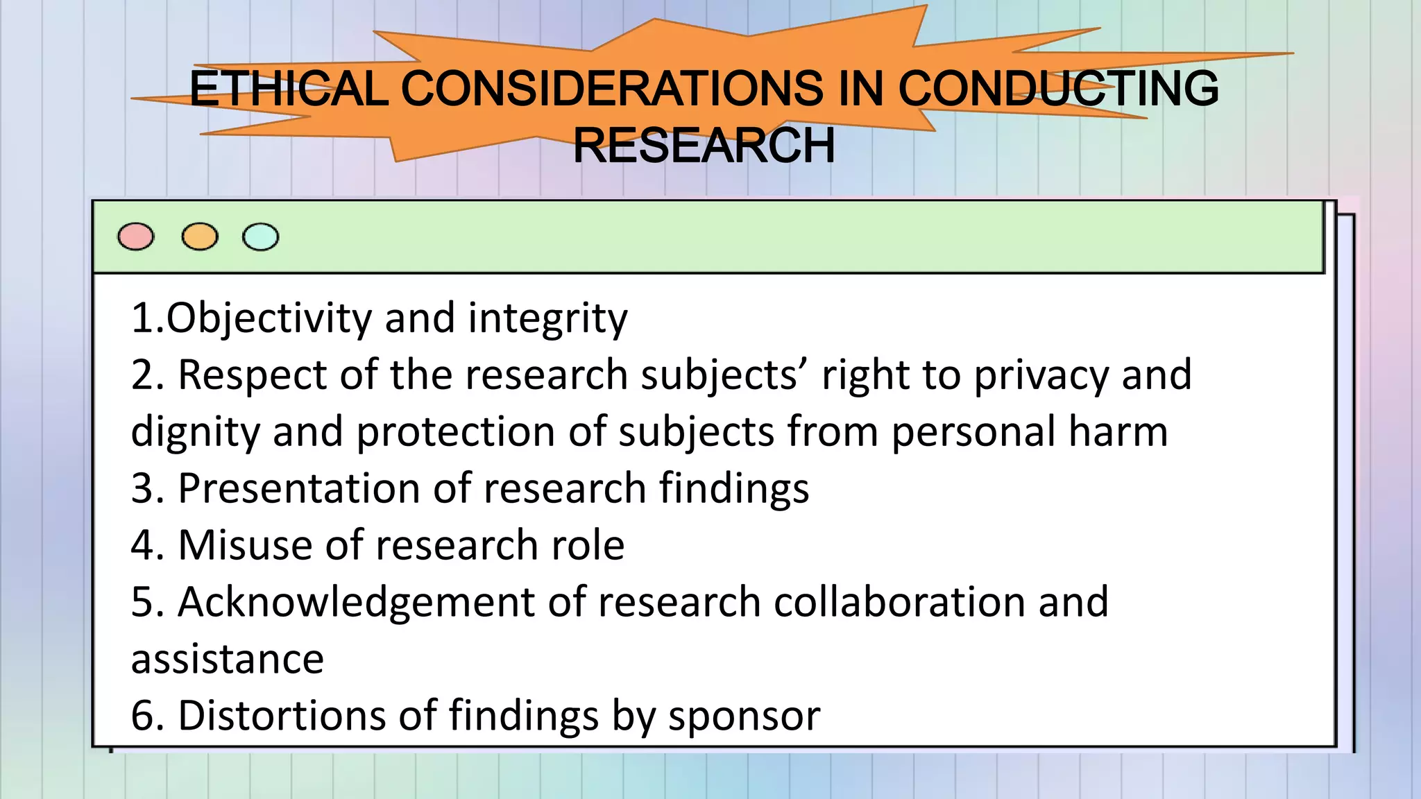 NATURE OF RESEARCH AND INQUIRY | PDF