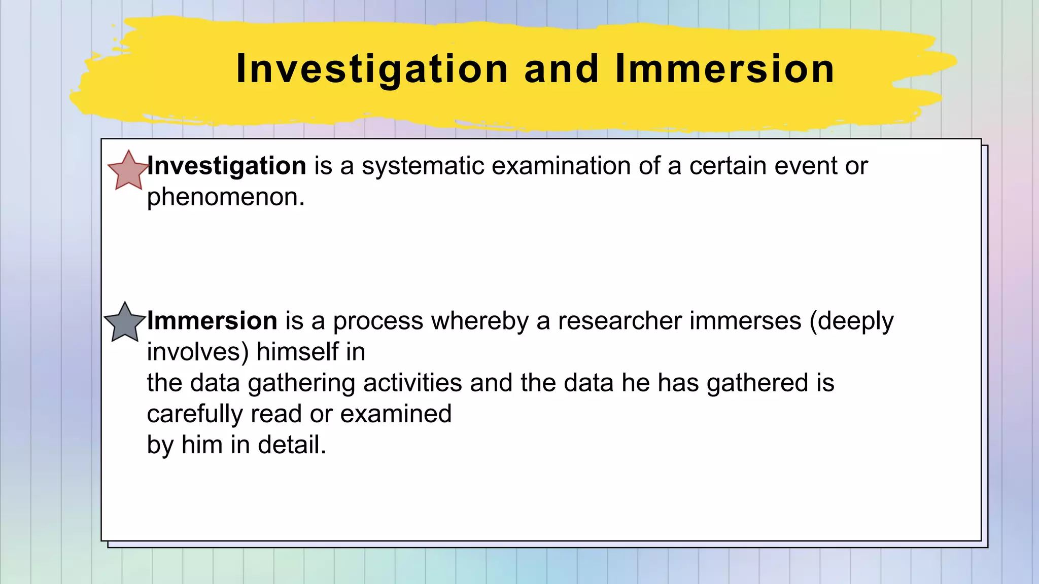 NATURE OF RESEARCH AND INQUIRY | PDF