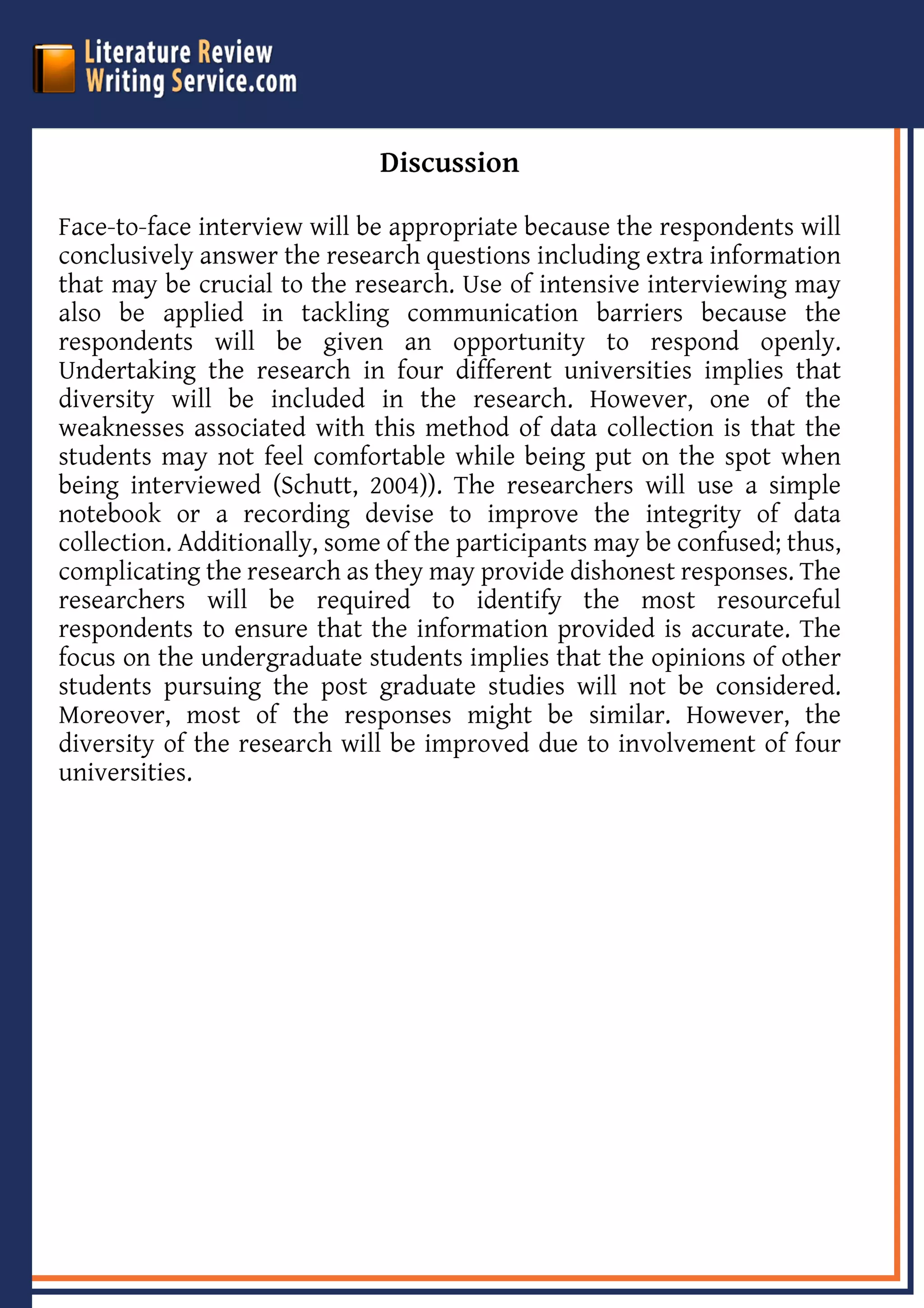Research Literature Review Sample | PDF