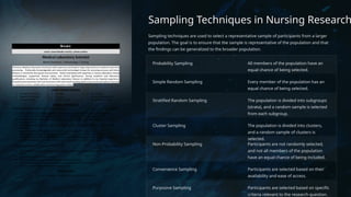 Nursing Research-Methodology , Research methodology is the systematic ...