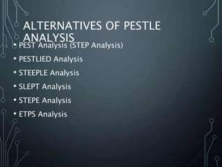 PESTLE Analysis | PPTX