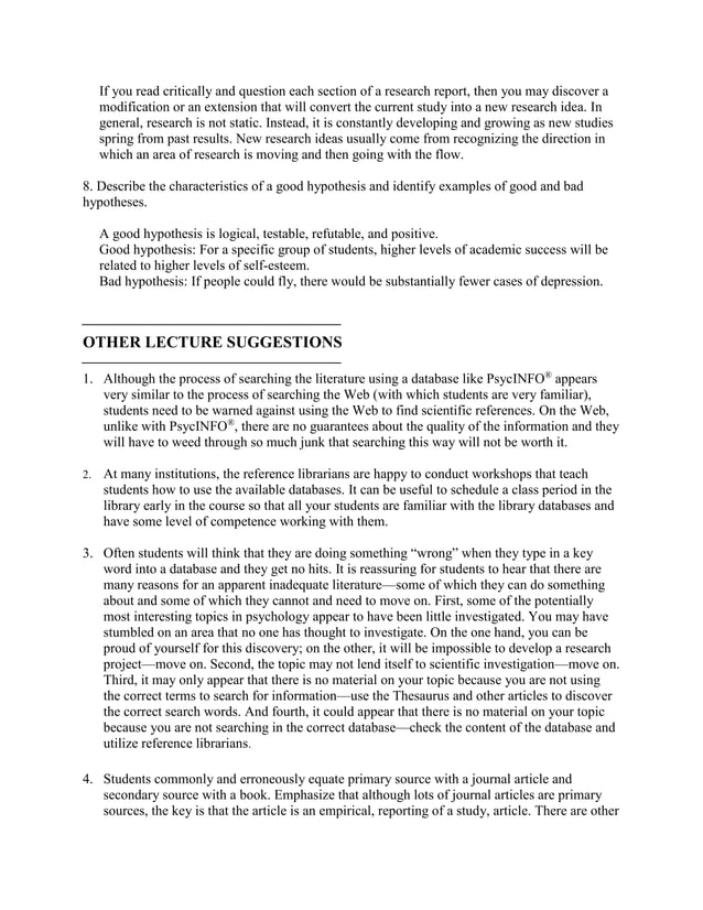 Research Methods for the Behavioral Sciences 5th Edition Gravetter Solutions Manual | PDF