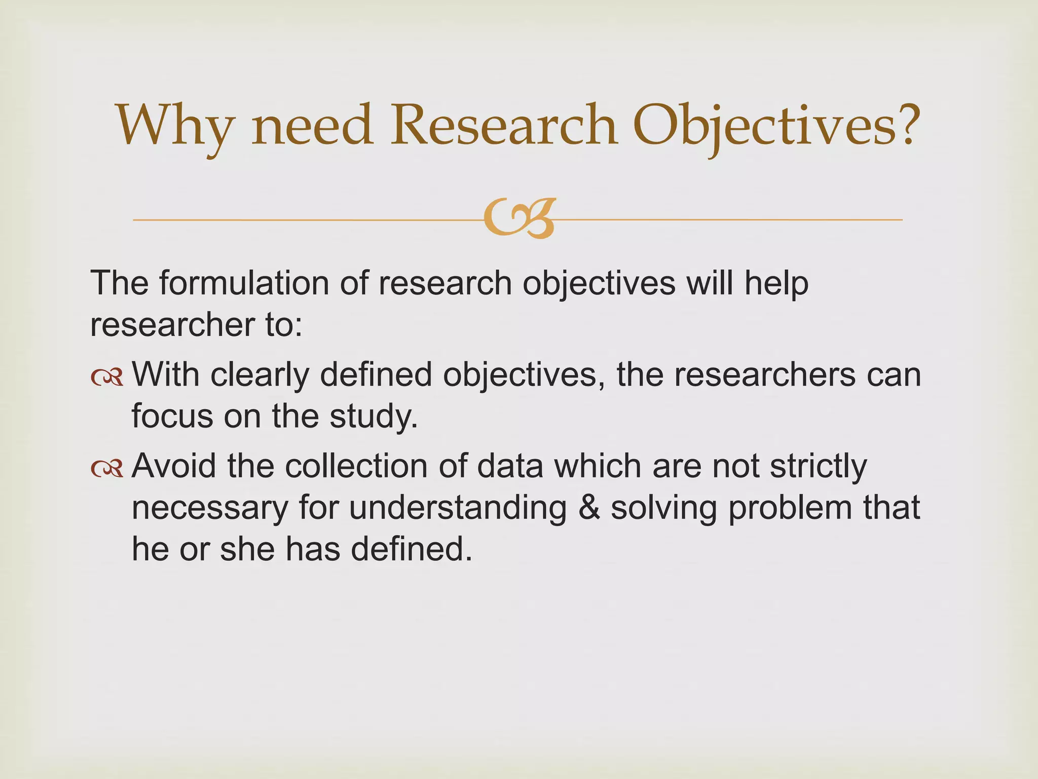 Research objective | PPTX