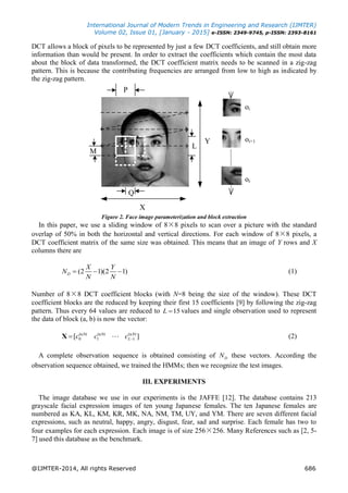 Research on Emotion Recognition for Facial Expression Images Based on Hidden Markov Model | PDF ...