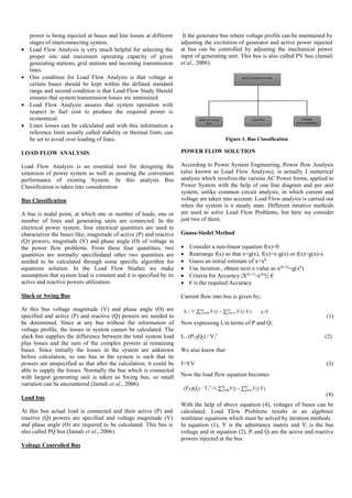 Load Flow Analysis of Jamshoro Thermal Power Station (JTPS) Pakistan ...