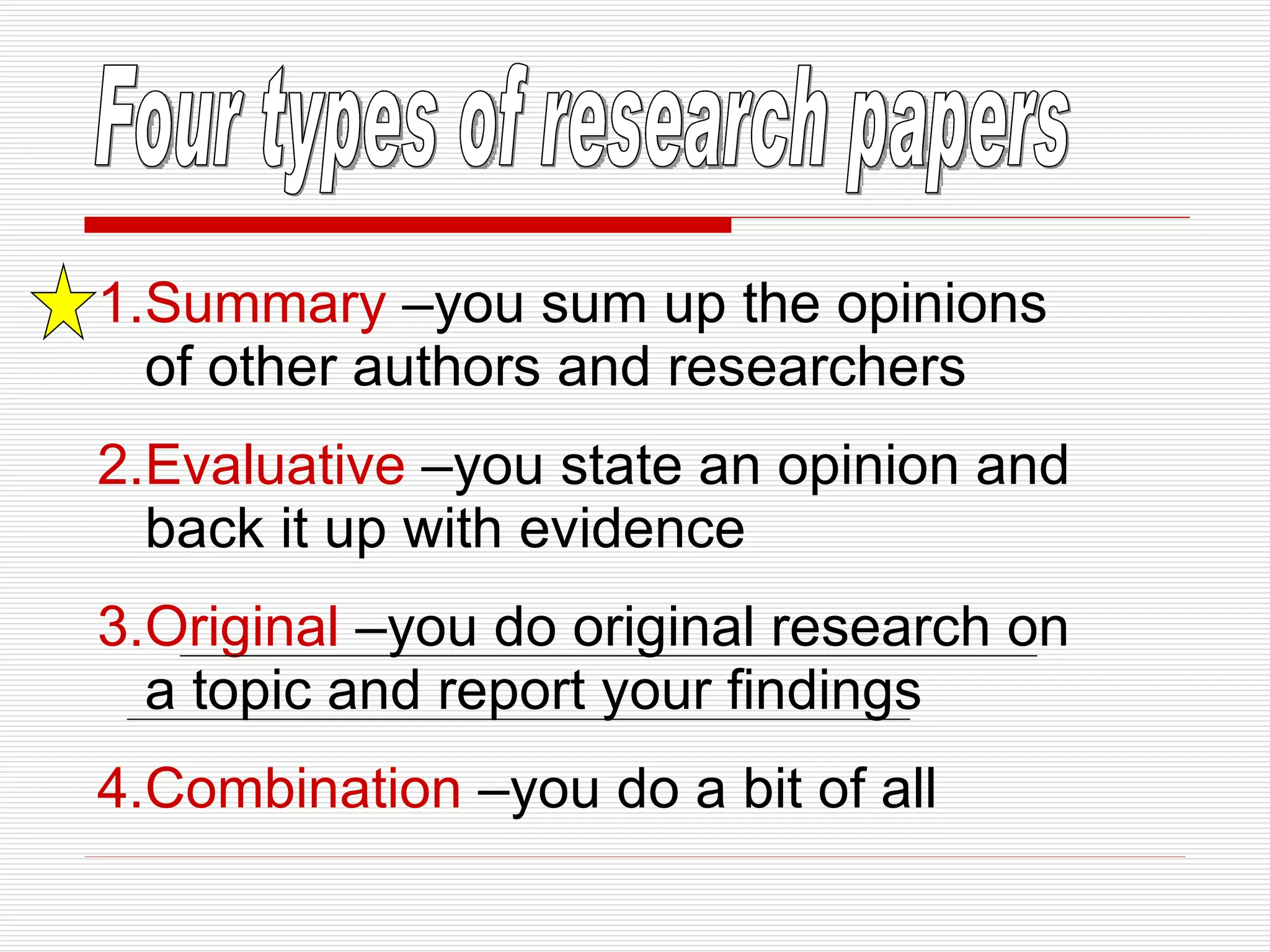 intro to a research paper | PPT