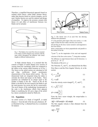 Development of Software for Sizing of Axial Flow Fans -- Zeus Numerix | PDF