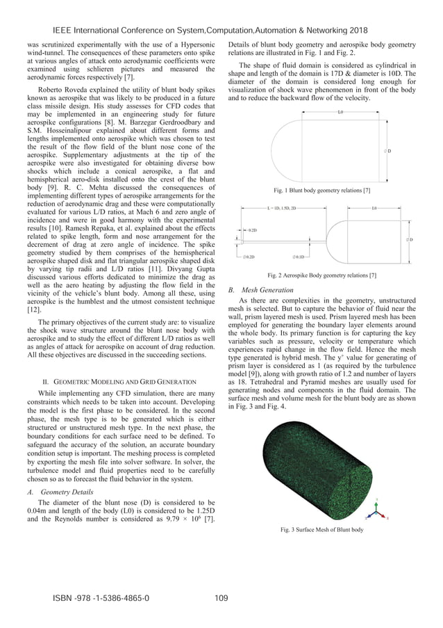 Numerical Simulation Over Flat-Disk Aerospike at Mach 6 | PDF