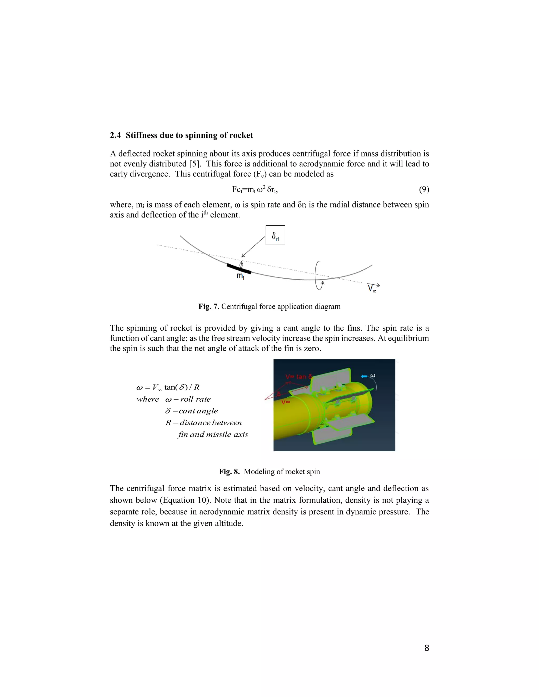 Static Aeroelasticity Analysis of Spinning Rocket for Divergence Speed ...