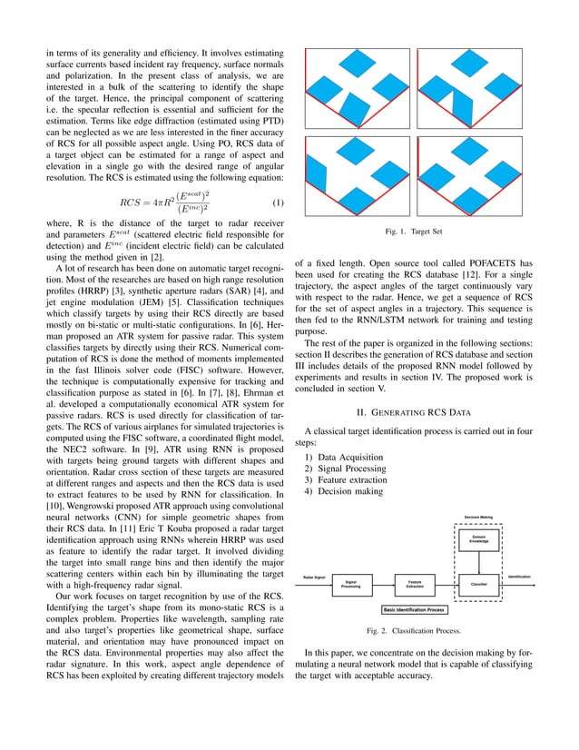 Automatic Target Recognition Using Recurrent Neural Networks Pdf
