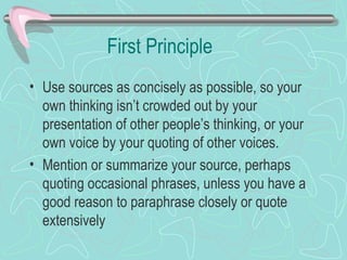 Research Paper Quotations | PPT