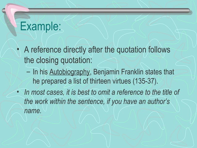 Research Paper Quotations | PPT