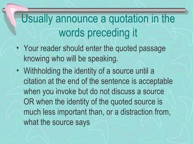 Research Paper Quotations | PPT