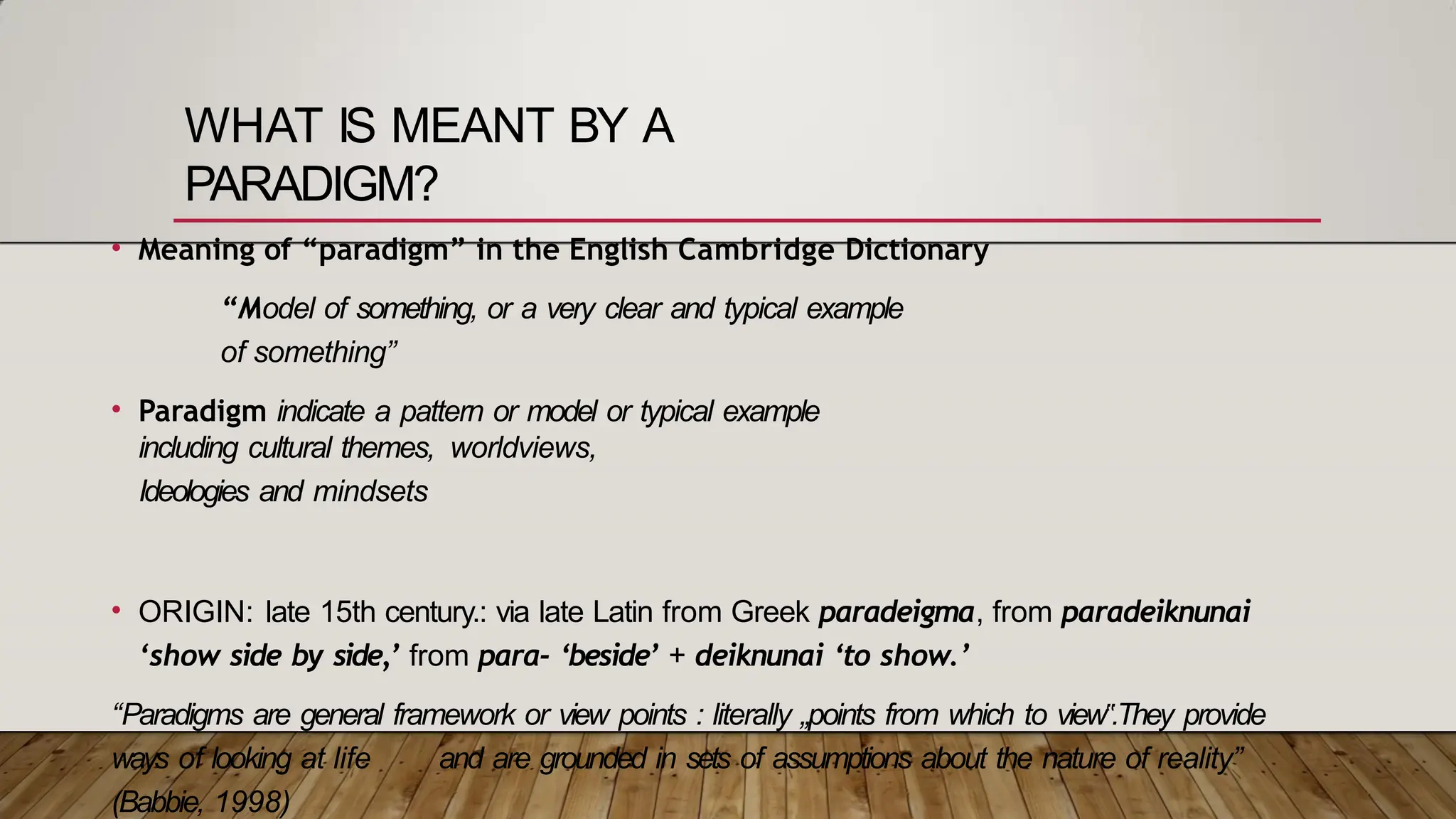 research-paradigms (Advanced Research Methods) | PPTX