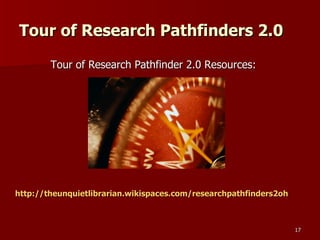 Research Pathfinders 2.0 | PPT