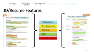 Toward a Traceable, Explainable and fair JD/Resume Recommendation System | PPTX