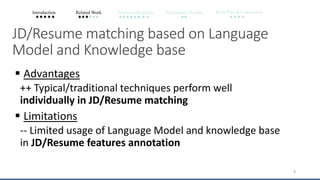 Toward a Traceable, Explainable and fair JD/Resume Recommendation ...