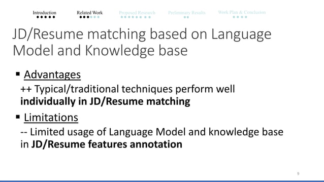 Toward a Traceable, Explainable and fair JD/Resume Recommendation System | PPTX