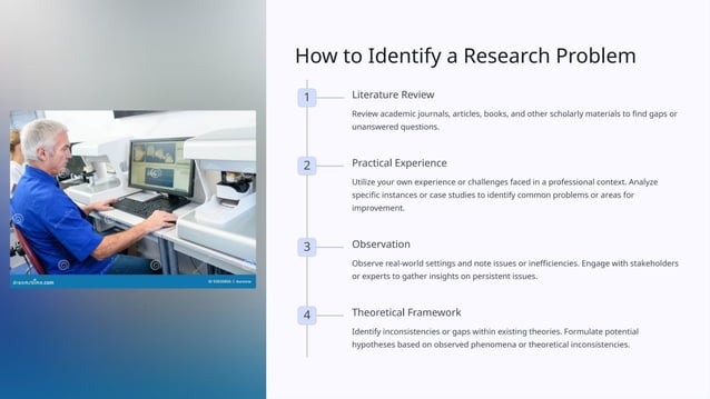 Research-Problem-Identification-process PPT | PPTX | Educational ...