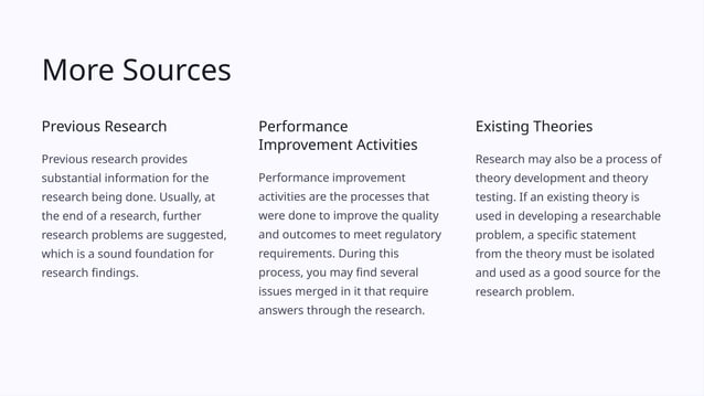 Research-Problem-Identification-process PPT | PPTX | Educational ...
