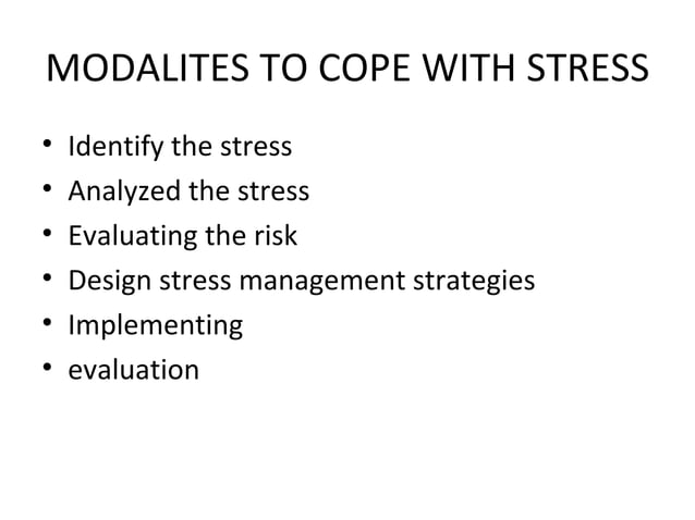 stress in nursing | PPT | Mental Health | Diseases and Conditions