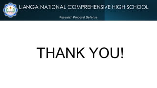 research proposal defense example power point | PPTX