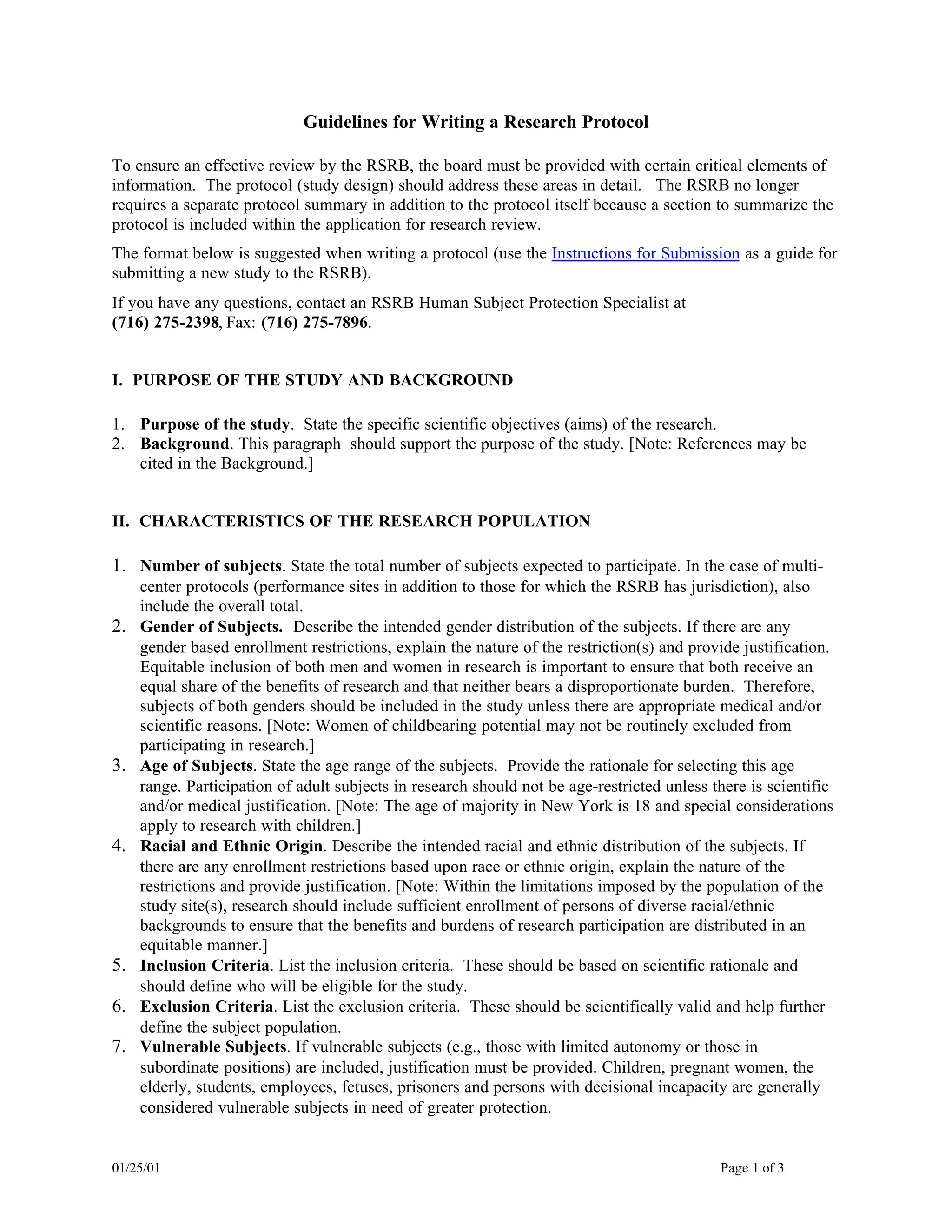 research protocol in medicine | PDF