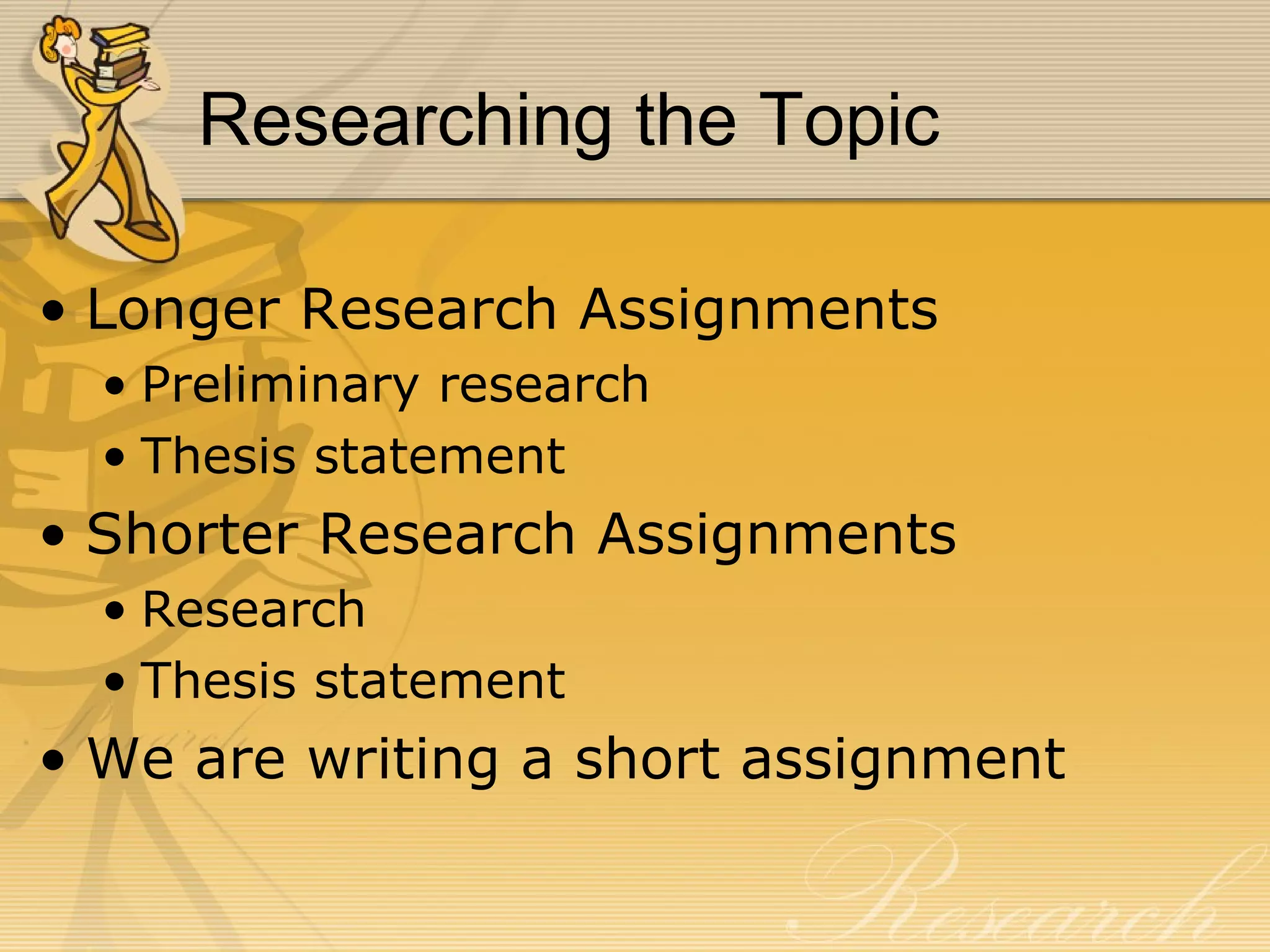 Research Report PowerPoint | PPT