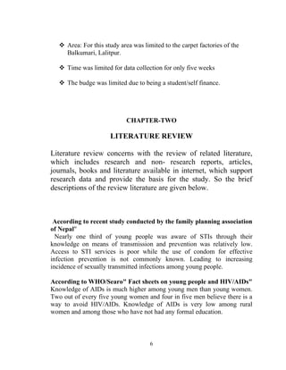 Research Thesis Final Hiv Aids | DOC