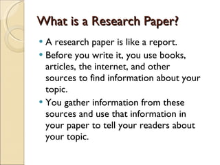 Research writing | PPT