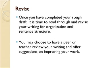 Research writing | PPT | Homework and Study | Education