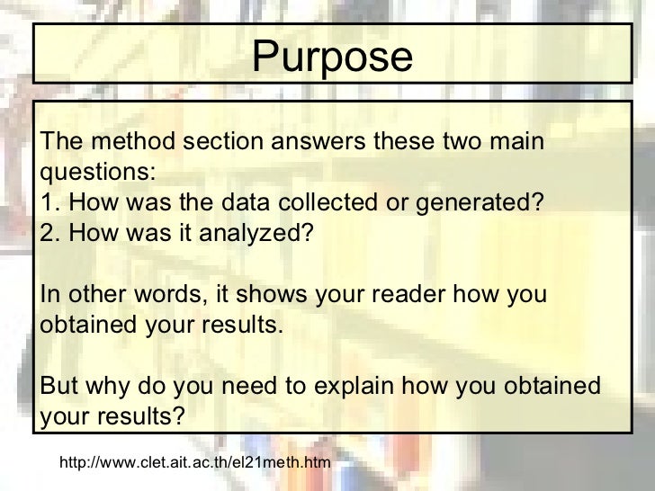 Research Writing Methodology Research Writing Methodology