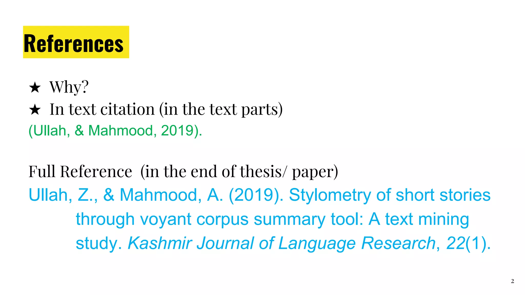 Research 03. reference making made easy | PPTX